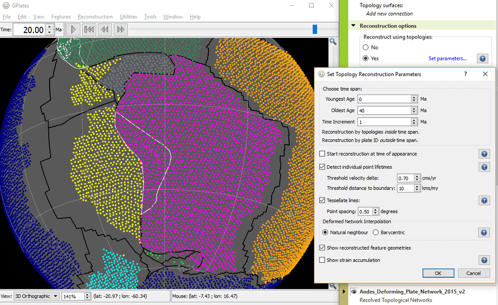 Topology Reconstruction Screenshot